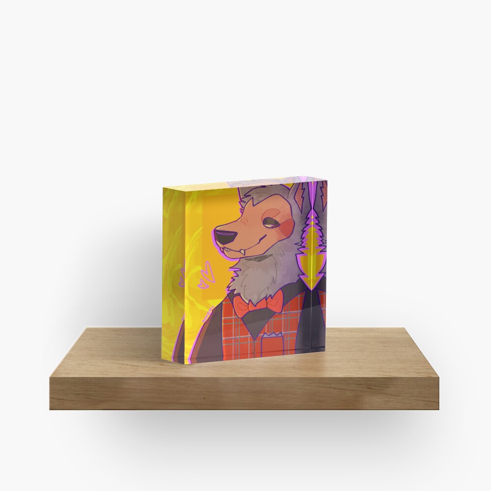 "Rolfe DeWolfe" Sticker for Sale by muzzl3dmutt | Redbubble