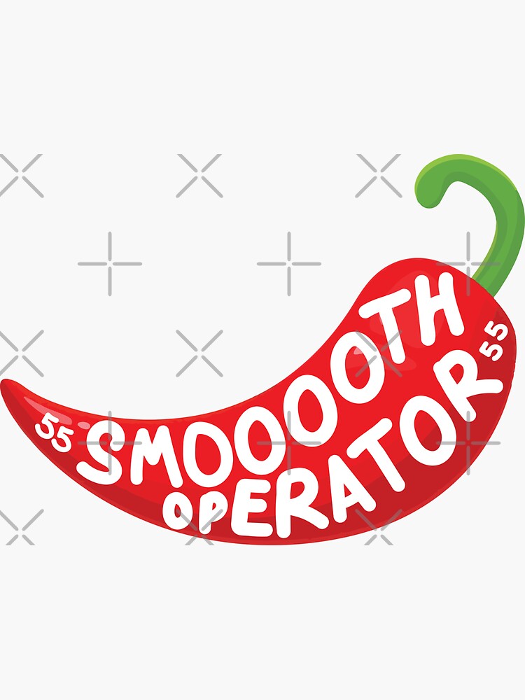 "Carlos Sainz Smooth Operator chili" Sticker for Sale by DesignforFans ...