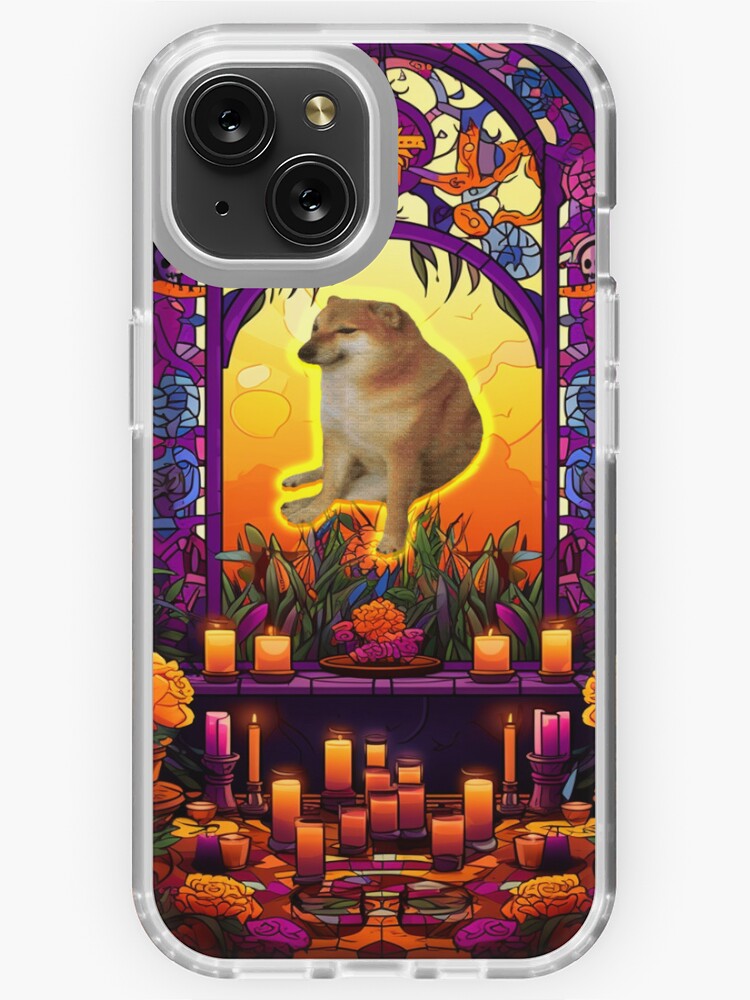 "Altar pixel art cheems " iPhone Case for Sale by Atelier-Arcano ...