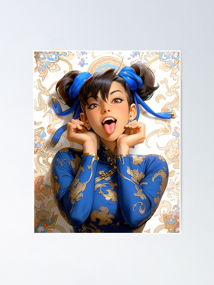 "Cutie Chun-Li" Poster for Sale by Altdims | Redbubble