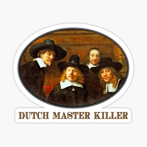 "Dutch Master Killa" Sticker for Sale by surfskatecreate | Redbubble
