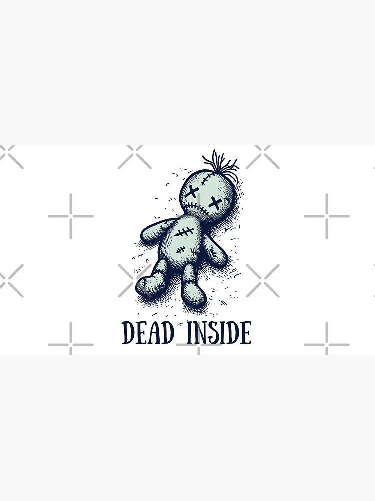 Cap for Sale mit "Dead Inside Ragdoll" von RottenAppleShop | Redbubble