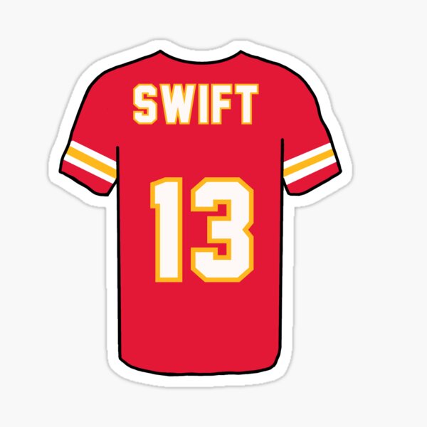 "Taylor Swift Chiefs Jersey" Sticker for Sale by koverman1 | Redbubble