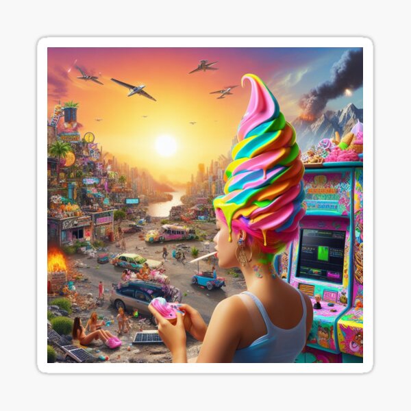 "Pit Boss" Sticker for Sale by SoftServeArt | Redbubble