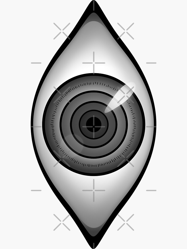 "The Eye of Truth" Sticker for Sale by RevolutionGFX | Redbubble