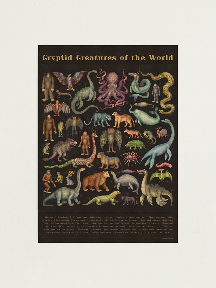 Cryptids Of The World Cryptids