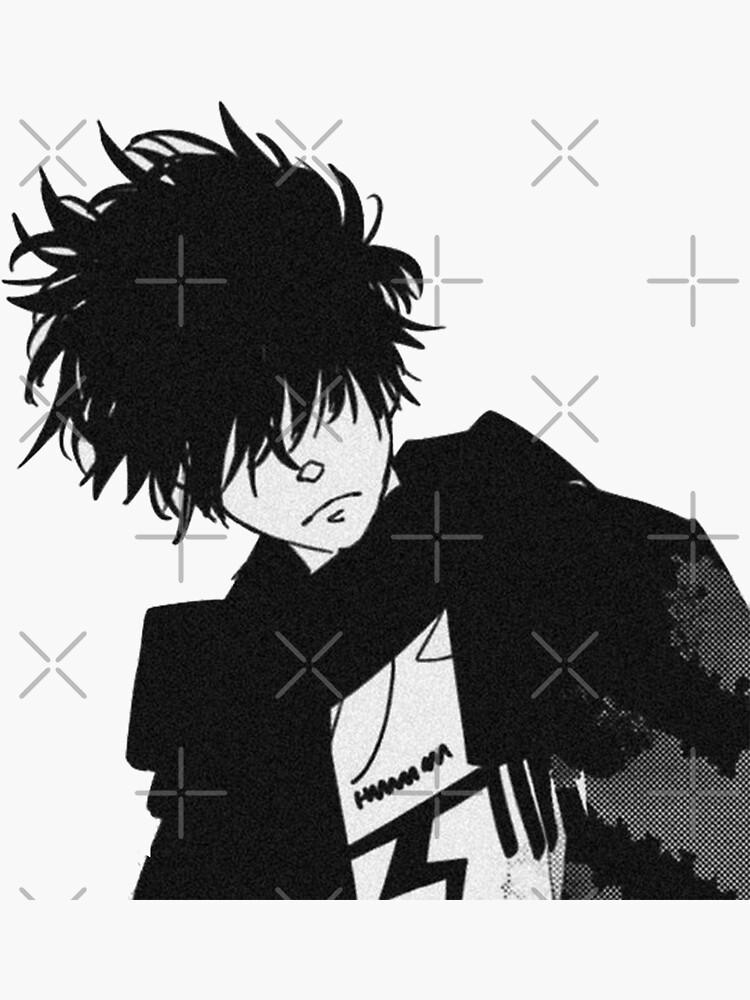 "Ron Kamonohashi Deranged Detective Manga Cap" Sticker for Sale by is ...