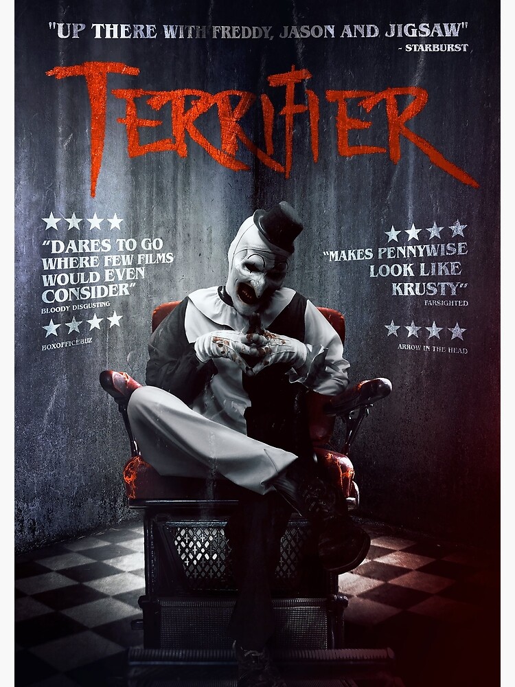 "Terrifier" Poster for Sale by leonzorodigel | Redbubble