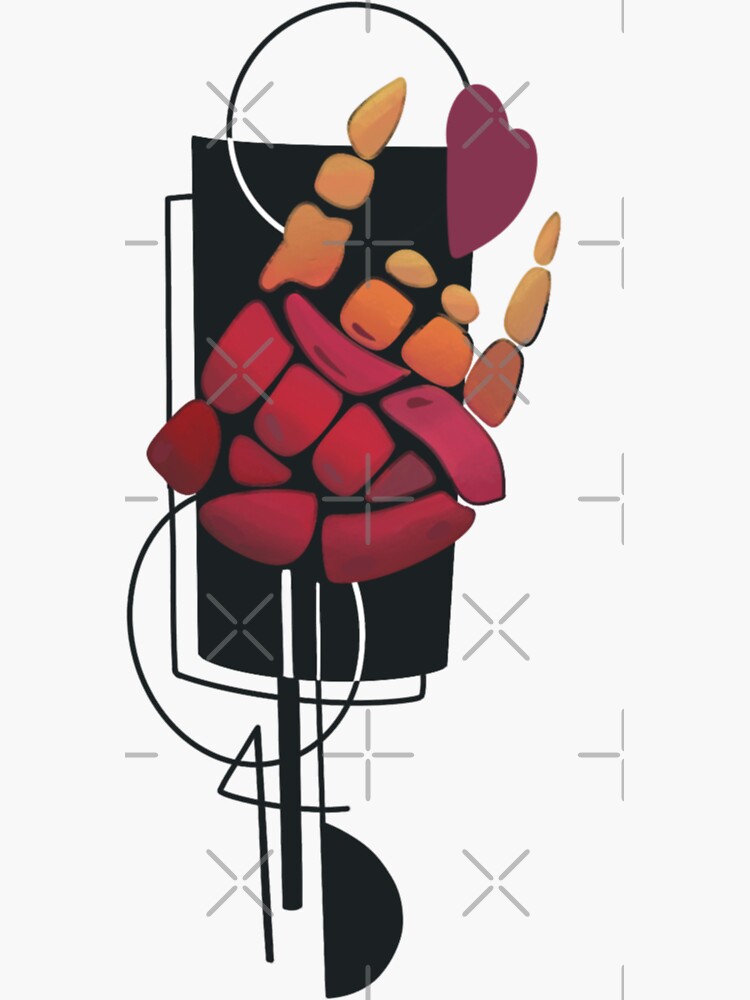 "Jk Jungkook Tattoo BTS skeleton hand rock on" Sticker by your-jk-shop ...