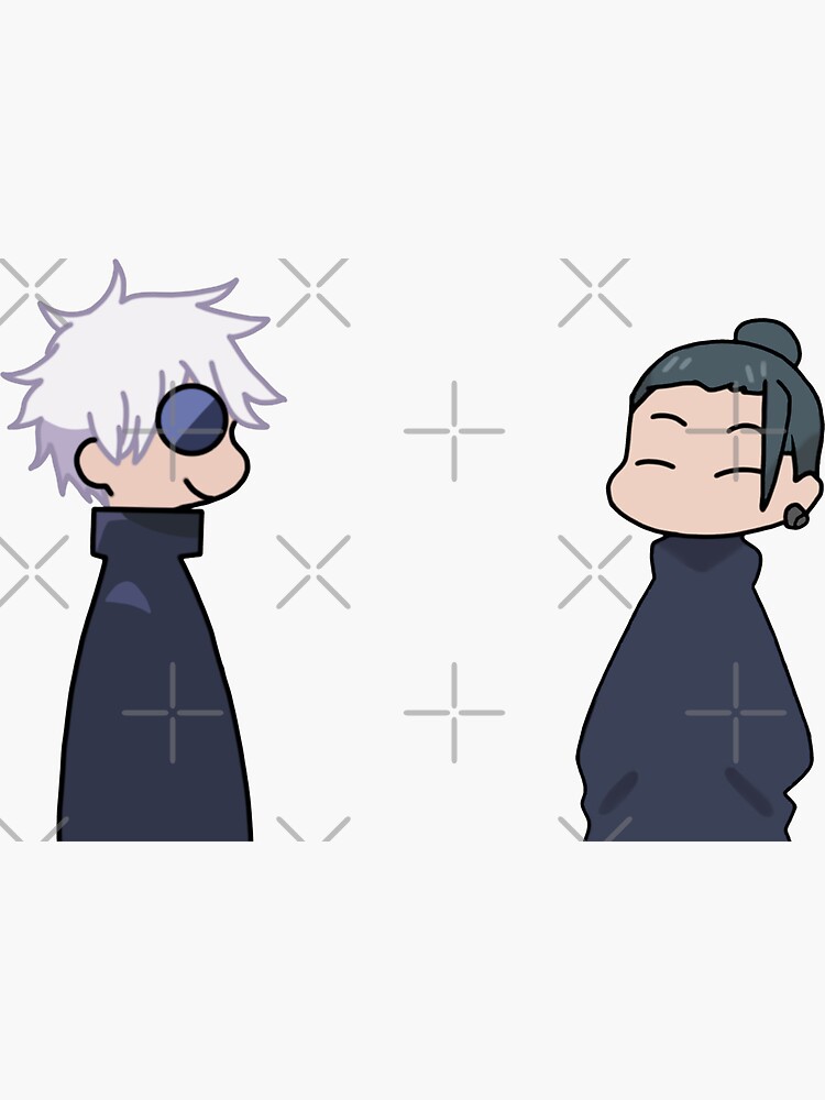 "Geto & Gojo" Sticker by TVK3Z0 | Redbubble