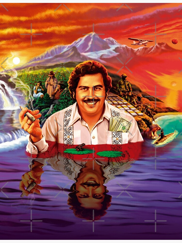 "Pablo Escobar" Poster for Sale by thenorthernfrog | Redbubble