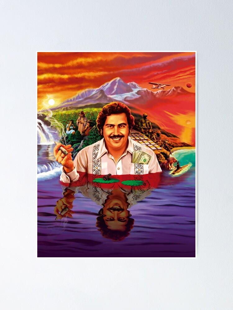 "Pablo Escobar" Poster for Sale by thenorthernfrog | Redbubble
