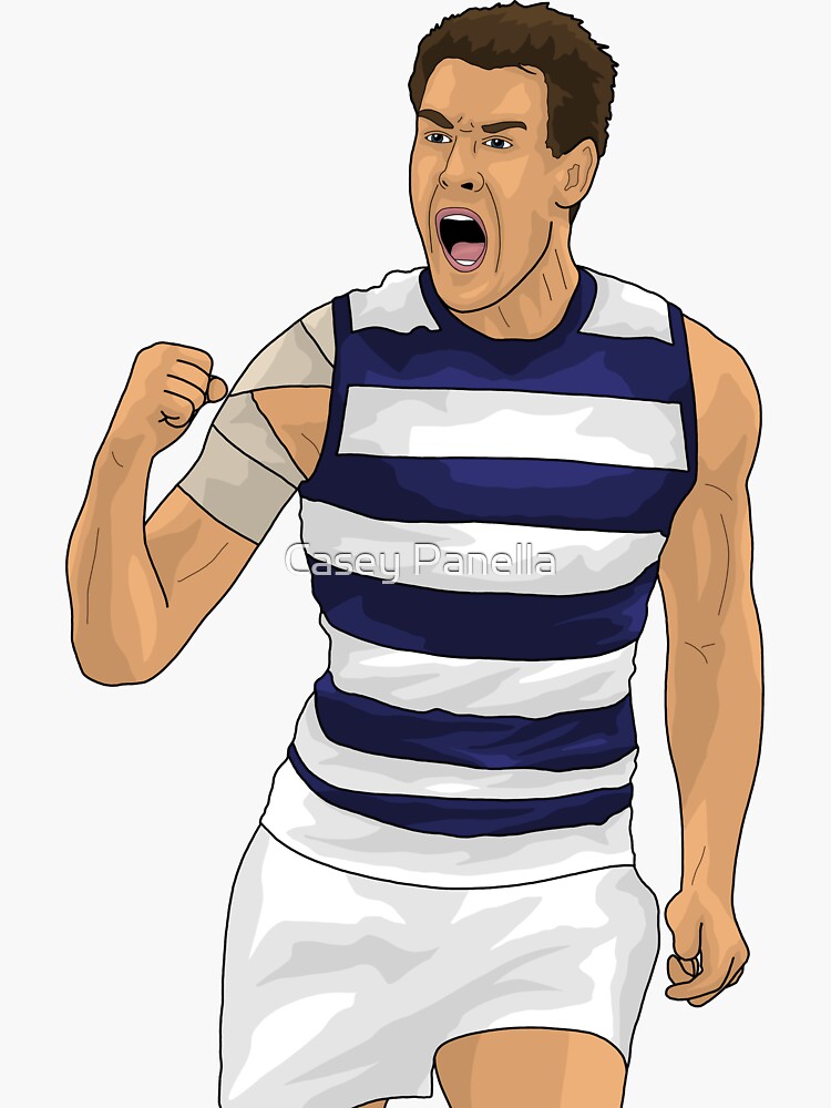 "Jeremy Cameron" Sticker for Sale by attemptedart | Redbubble