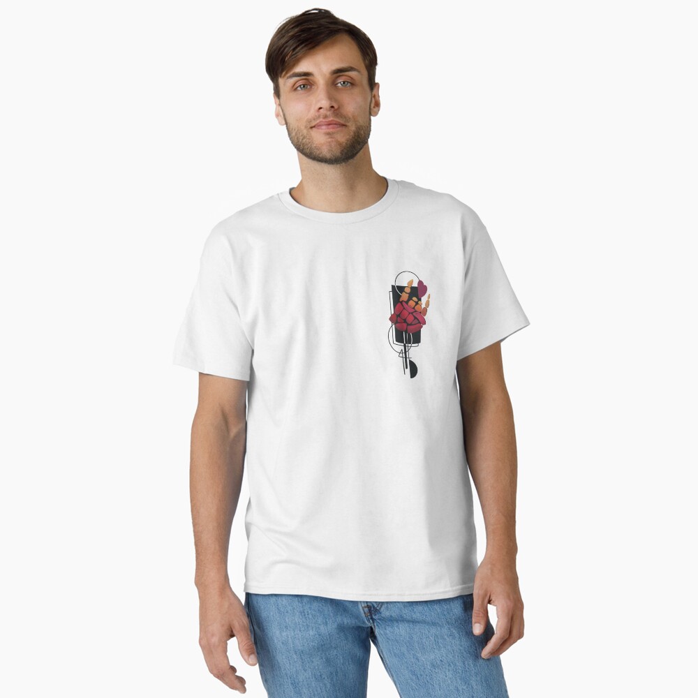 "Jk Jungkook Tattoo BTS skeleton hand rock on" Sticker by your-jk-shop ...