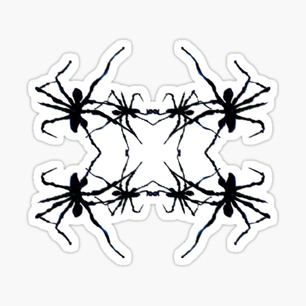 "Spiders " Sticker for Sale by JLHDesign | Redbubble