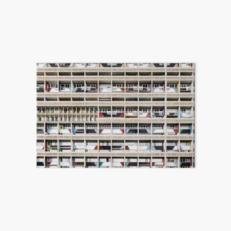 "Pattern art of Unité d'Habitation of Berlin - Le Corbusier project of ...