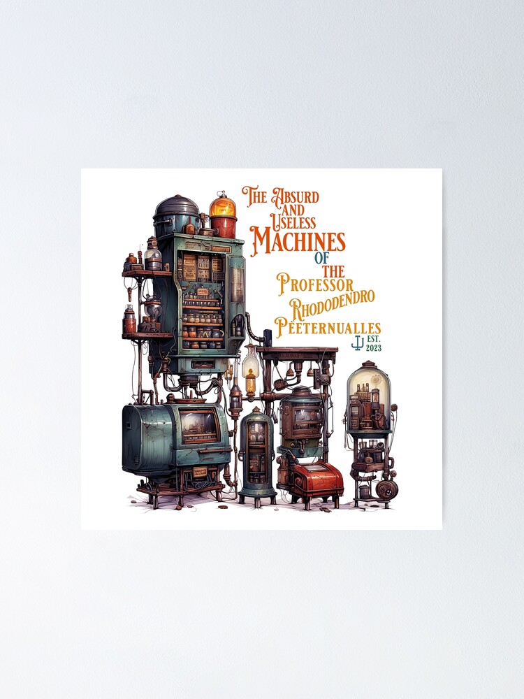 "02 The Absurd and Useless Machines of Professor Rhododendron ...