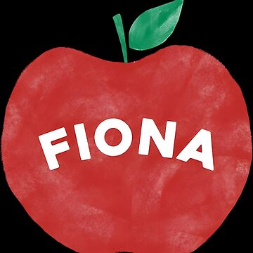 "Greatest Logo Fiona" Sticker for Sale by sonyschwartz | Redbubble