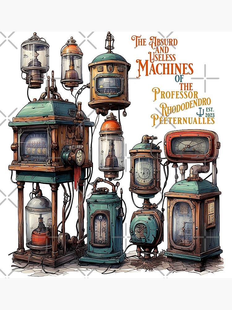 "04 The Absurd and Useless Machines of Professor Rhododendron ...