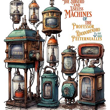 "04 The Absurd and Useless Machines of Professor Rhododendron ...