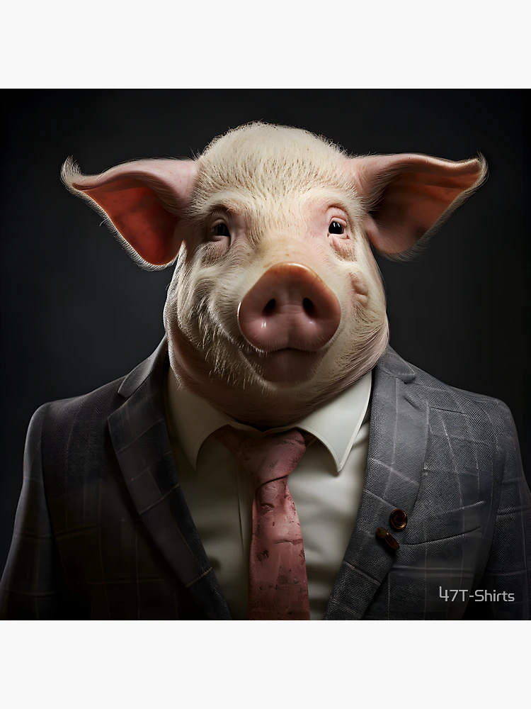 Real Pig In A Suit