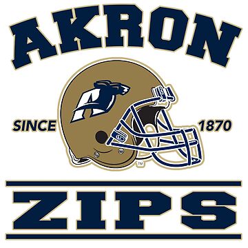 "Akron Zips Pack" Sticker for Sale by Logusarts | Redbubble