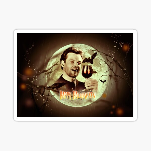 "Forever Knight Halloween Art" Sticker for Sale by Kristin1228 | Redbubble