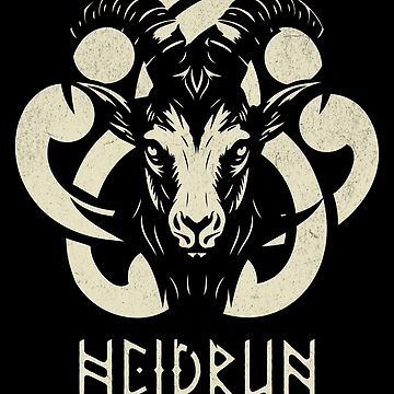 "Heidrun From Norse Mythology" Sticker for Sale by Khihi | Redbubble
