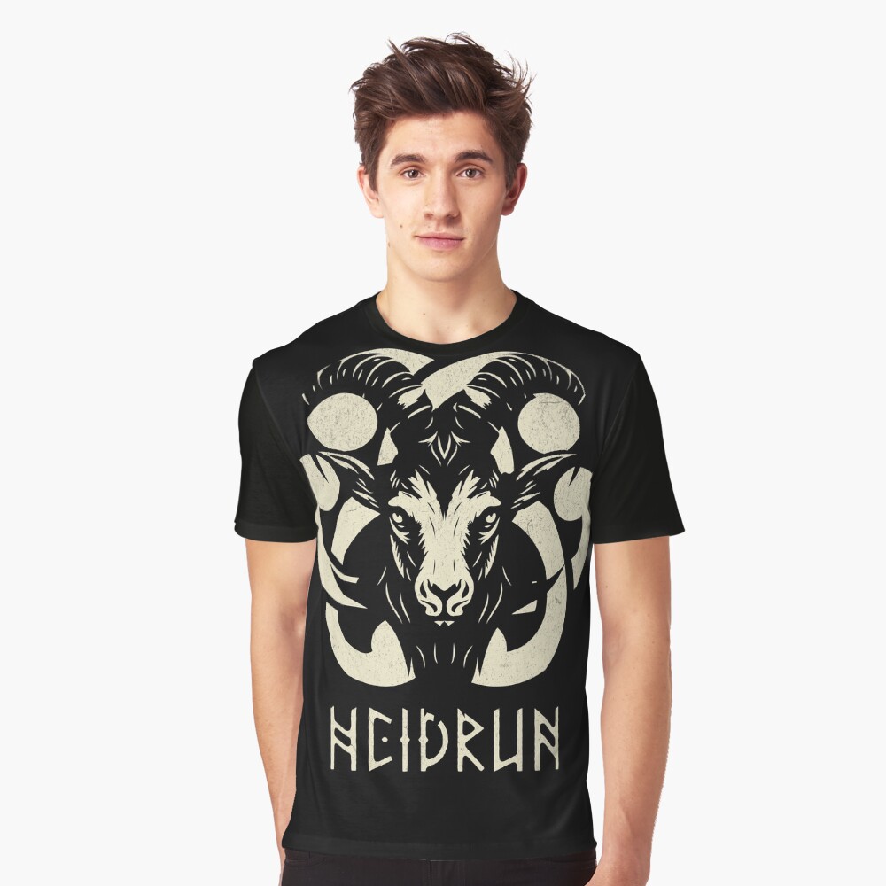 "Heidrun From Norse Mythology" Sticker for Sale by Khihi | Redbubble