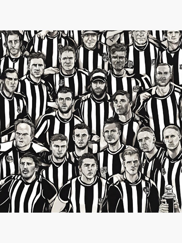 "Collingwood football team design" Sticker for Sale by 1234danymeo ...