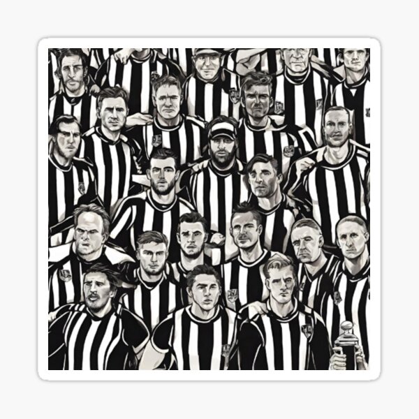"Collingwood football team design" Sticker for Sale by 1234danymeo ...