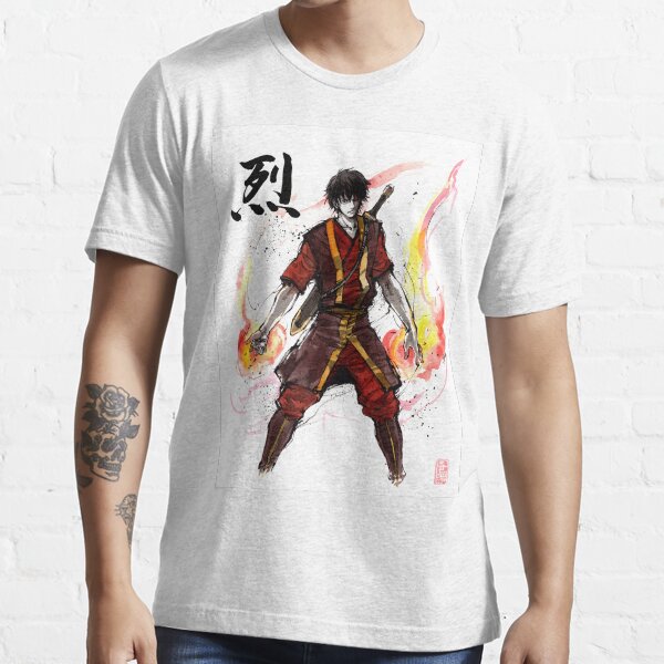 "Zuko from Avatar with sumi ink and watercolor" T-shirt for Sale by ...