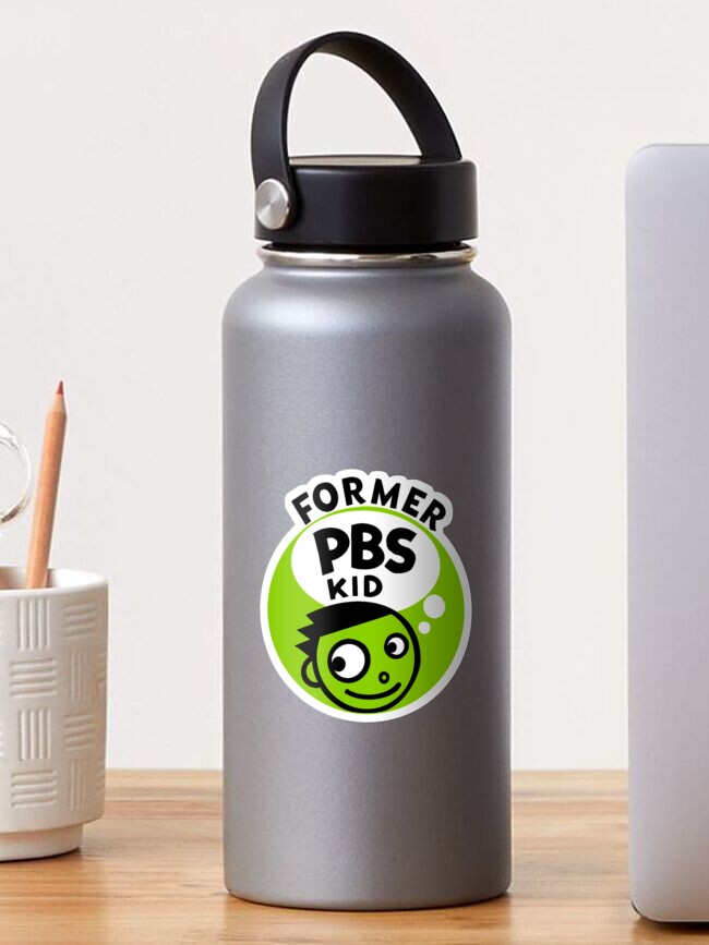 "Former PBS kid" Sticker for Sale by onefattoad | Redbubble
