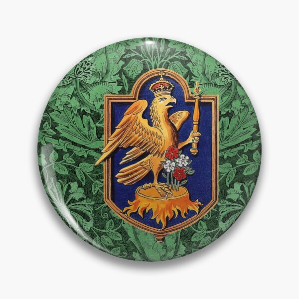 "Anne Boleyn Queen Royal Falcon Badge" Pin for Sale by Pixelchicken ...