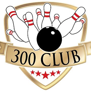 "Bowling 300 Club - Perfect Game Logo / Graphic" Magnet for Sale by ...