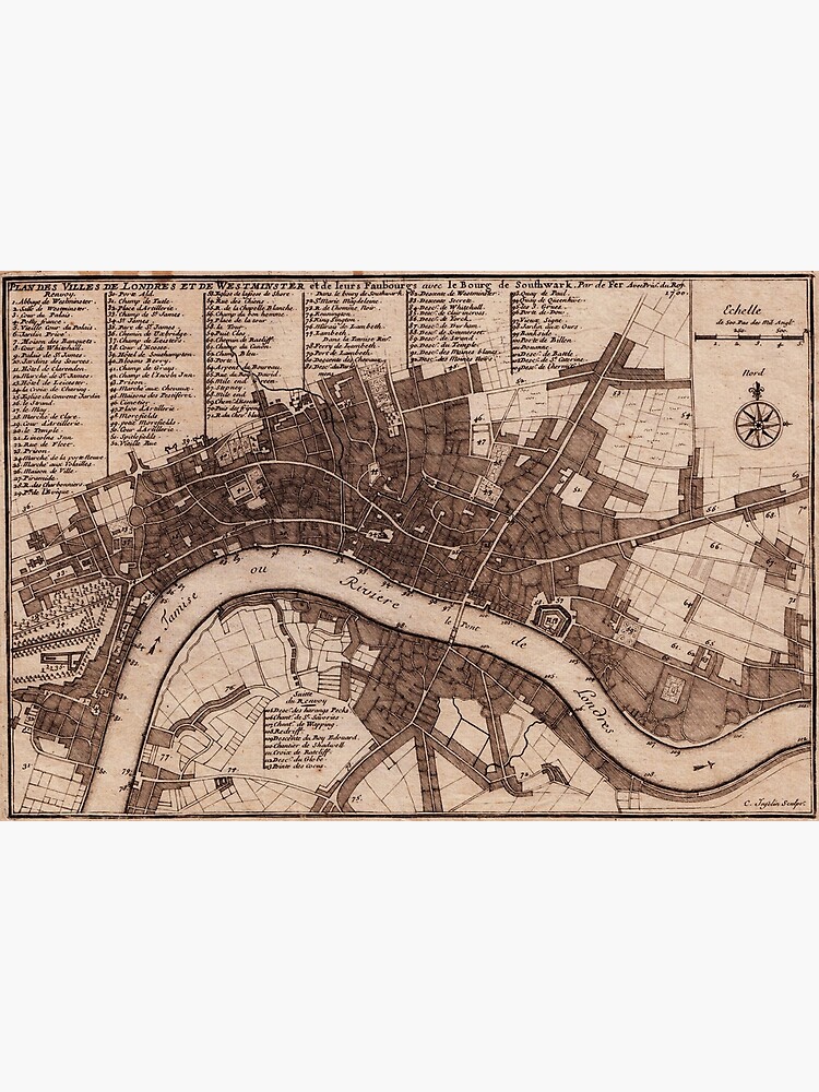 "Iron - Map of the cities of London and Westminster and their suburbs ...