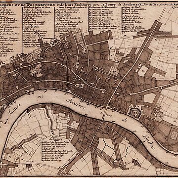 "Iron - Map of the cities of London and Westminster and their suburbs ...