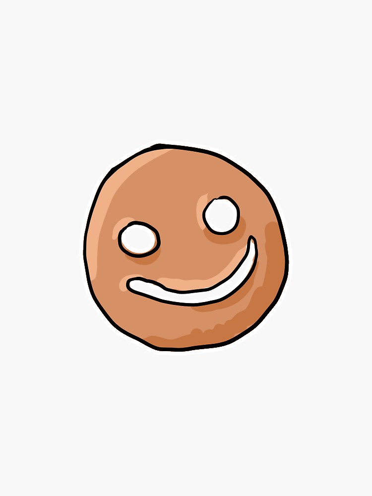 "Potato Smiley" Sticker for Sale by Tokumei-Merch | Redbubble