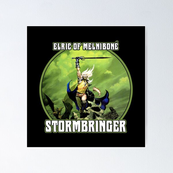"Stormbringer (For Black Shirts)" Poster for Sale by Lost In Shirts ...