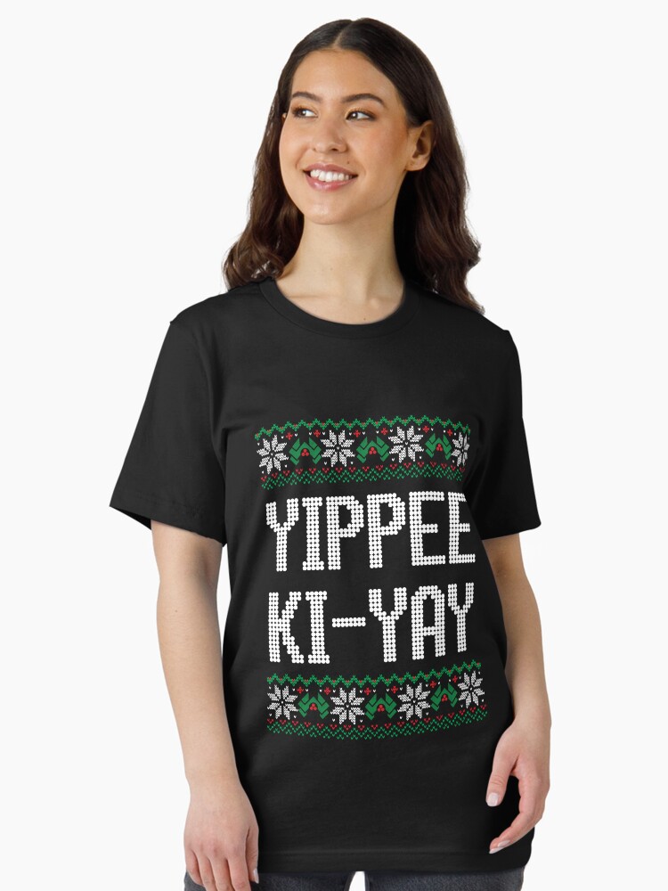 "Yippee Ki-Yay" Essential T-Shirt for Sale by Primotees | Redbubble