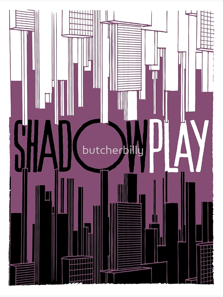 "Shadowplay" Poster by butcherbilly | Redbubble