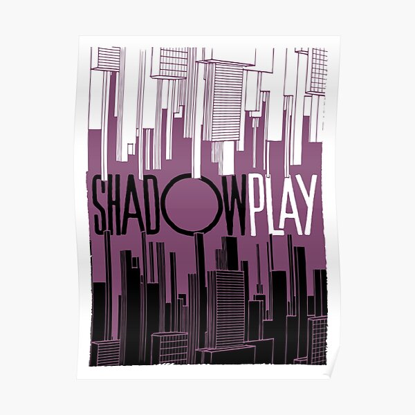 "Shadowplay" Poster by butcherbilly | Redbubble