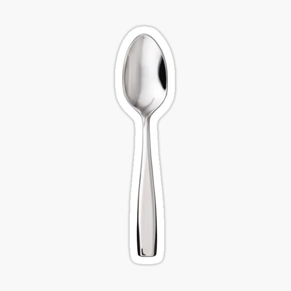 "Spoon" Sticker for Sale by CLPWorks | Redbubble