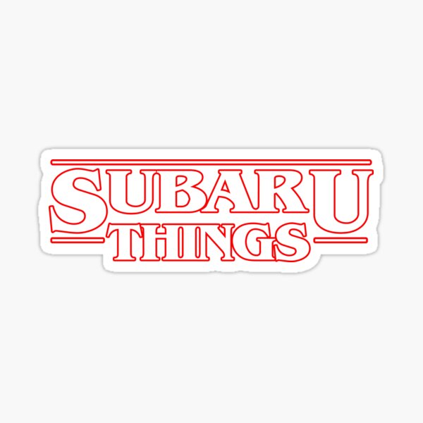Subaru Stickers | Redbubble