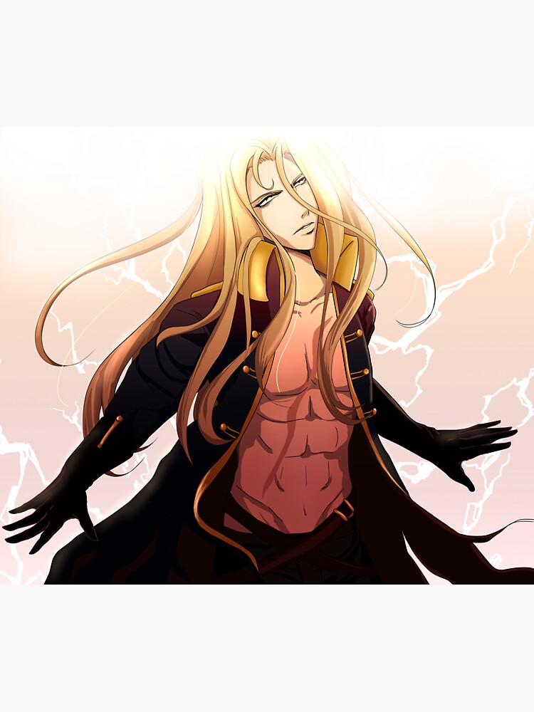 "Alucard" Sticker for Sale by paanpanpanda | Redbubble