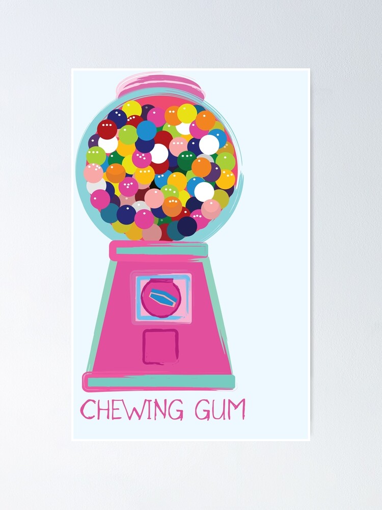 "Gumball Machine" Poster for Sale by underwatercity | Redbubble