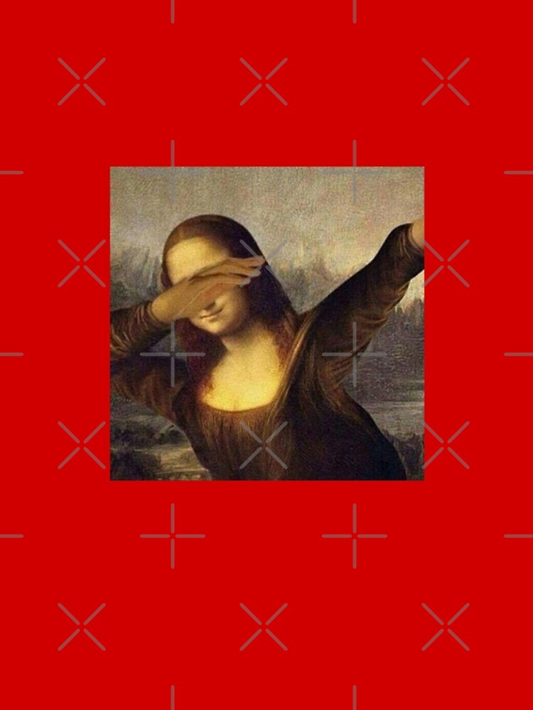 "mona lisa DABBING! DAB! [*THE ORIGINAL*]" iPhone Case for Sale by ...