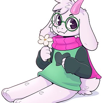"Ralsei" Sticker for Sale by fleurr | Redbubble