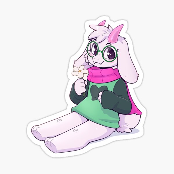 "Ralsei" Sticker for Sale by fleurr | Redbubble