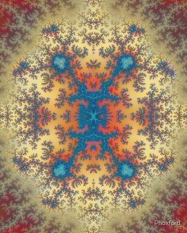 "Fractal reflections" by Phoxford | Redbubble